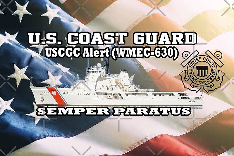 "U.S. Coast Guard USCGC Alert (WMEC-630)" by Michael Branco | Redbubble