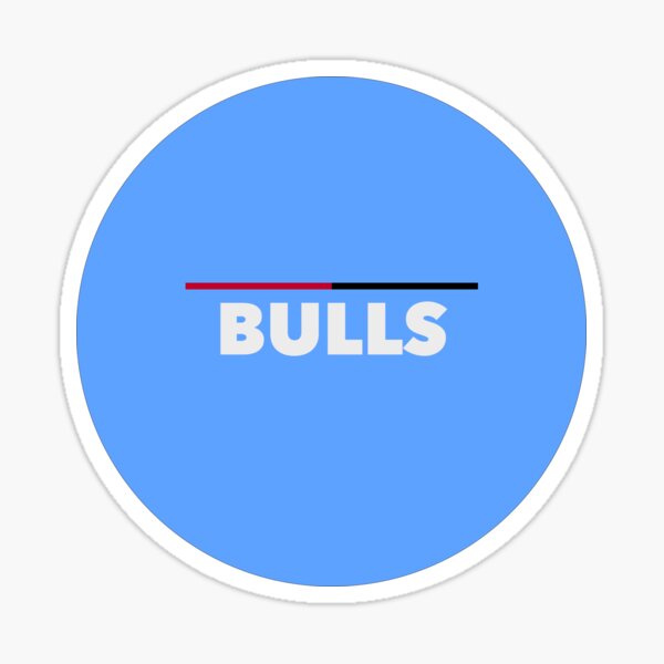 "CHICAGO BULLS" Sticker by kiliandesigns | Redbubble