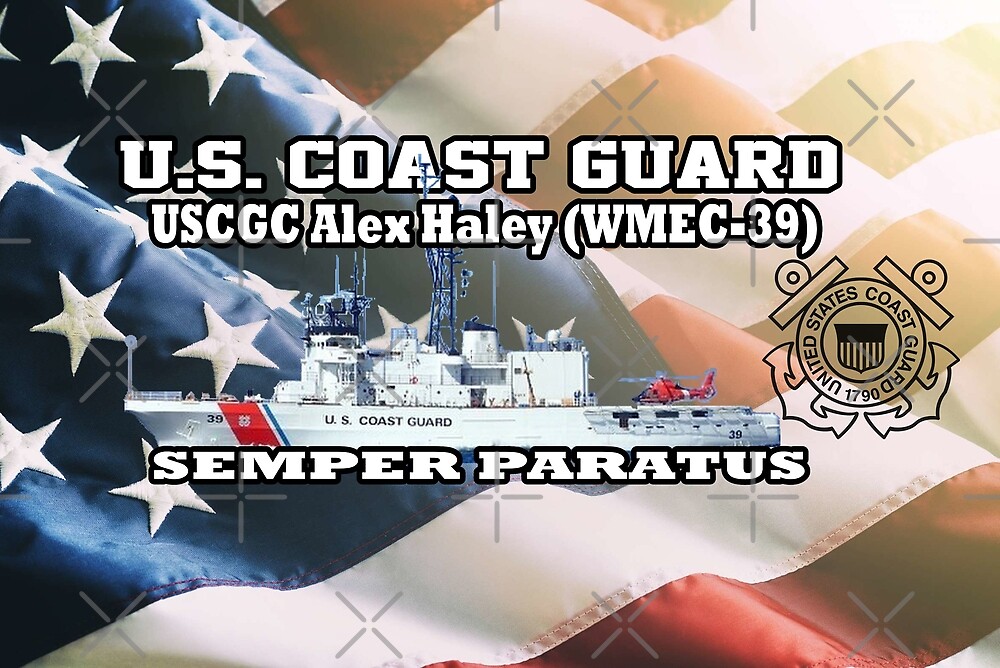 "U.S. Coast Guard USCGC Alex Haley (WMEC-39)" by Michael Branco | Redbubble