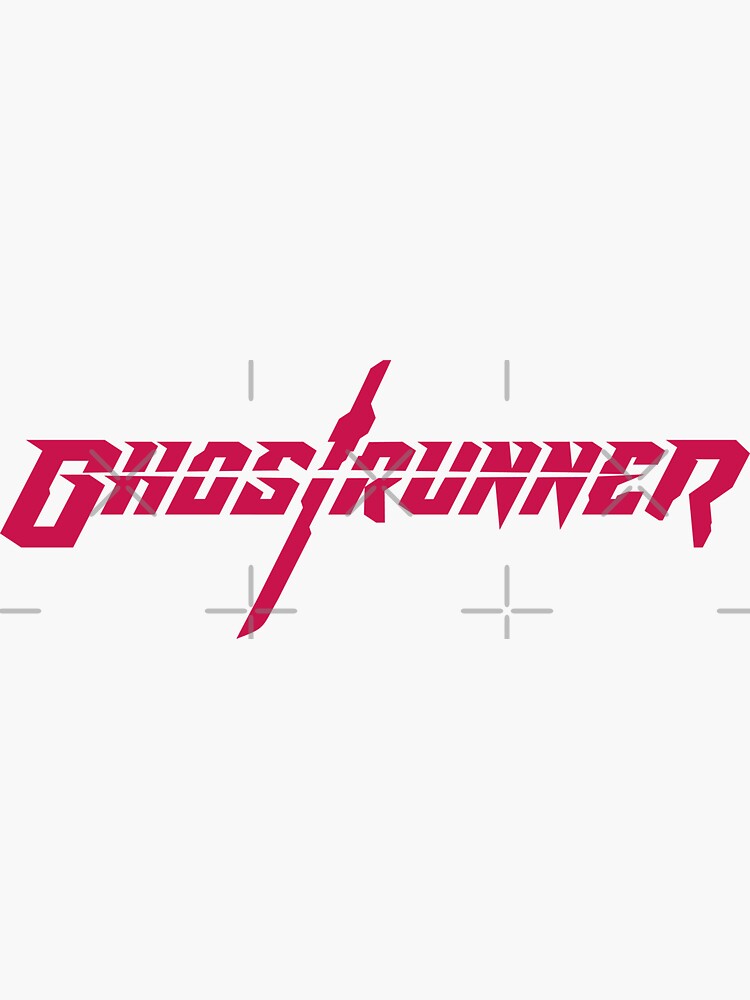 "Ghostrunner ® Merch" Sticker for Sale by Halla-Merch | Redbubble
