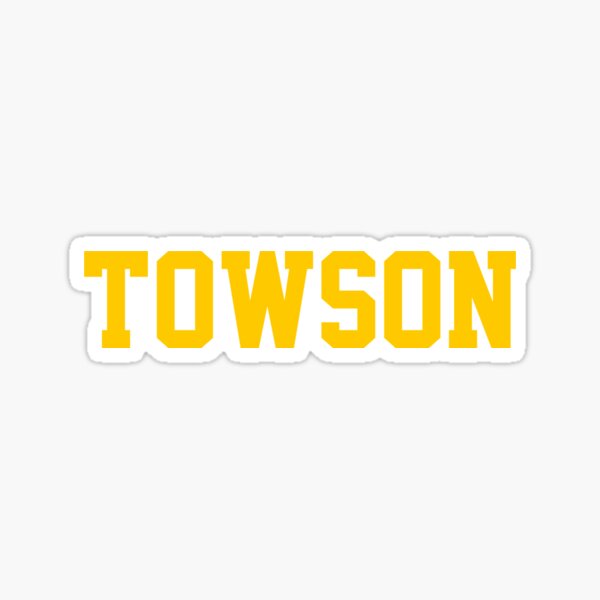 Towson University Stickers | Redbubble