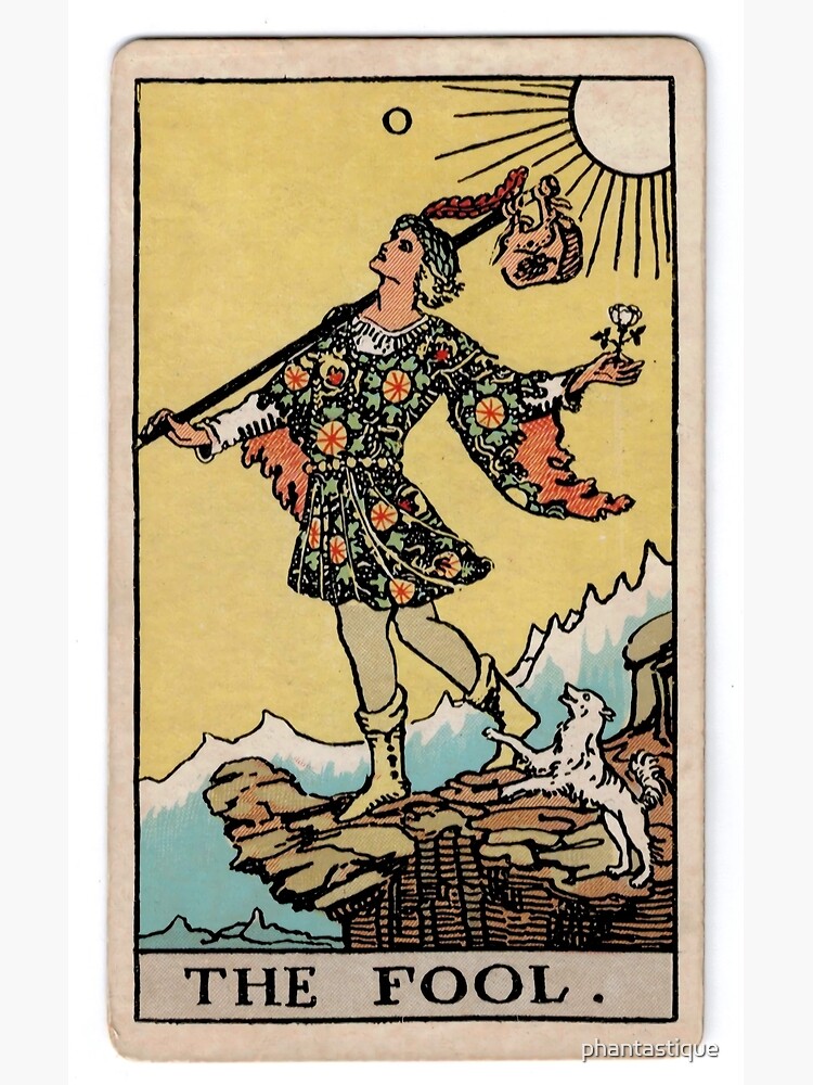 "The Fool Tarot (light colored version)" Poster for Sale by ...