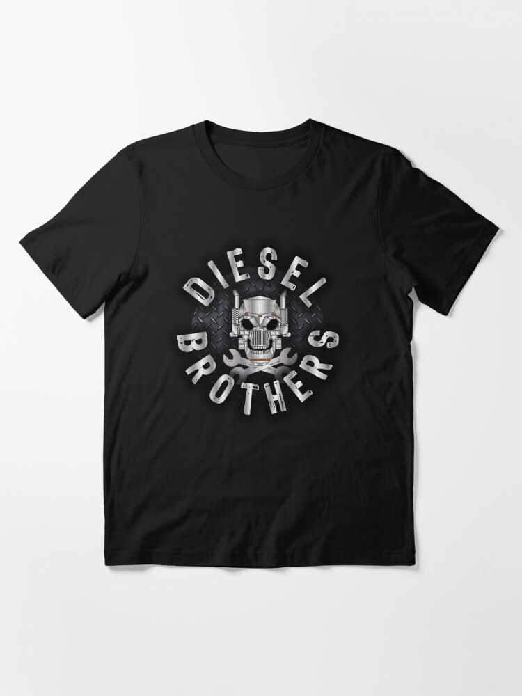 "Diesel Brothers - Truck Skull und Wrench Bones" T-Shirt von peaktee ...