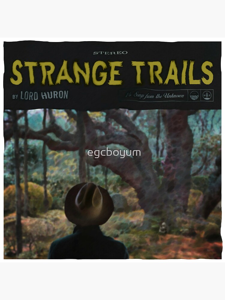 "Strange Trails by Lord Huron" Sticker for Sale by egcboyum | Redbubble