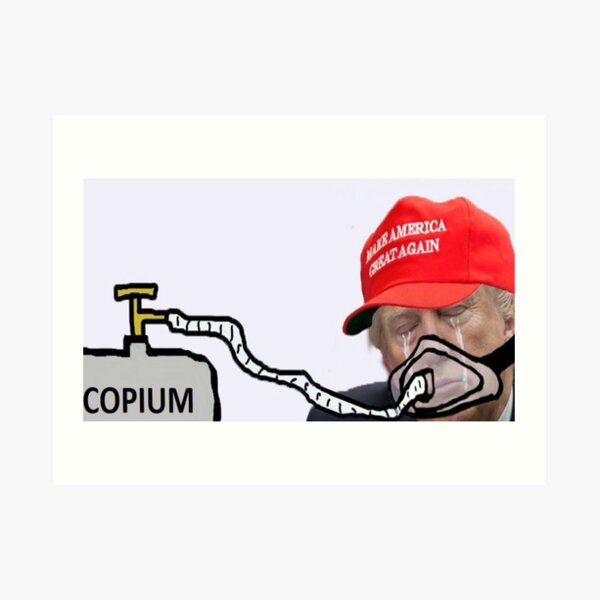 Copium Art Prints | Redbubble