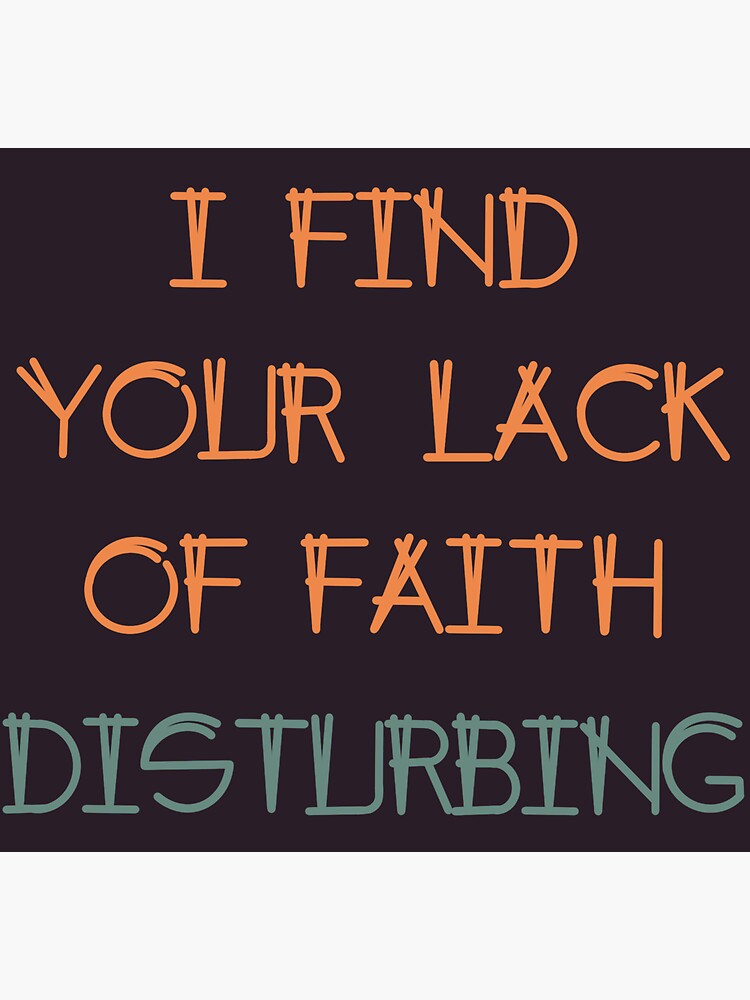 "Disturbing" Sticker for Sale by kecresser | Redbubble