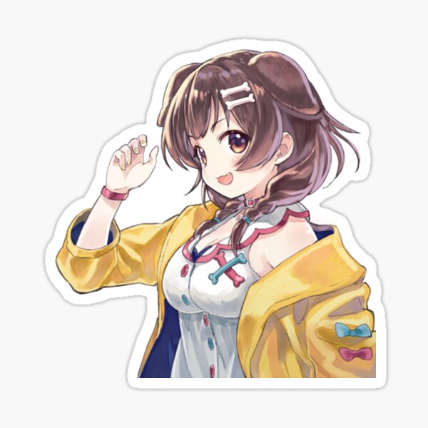 "Paw Girl" Sticker for Sale by BrentonEngel | Redbubble