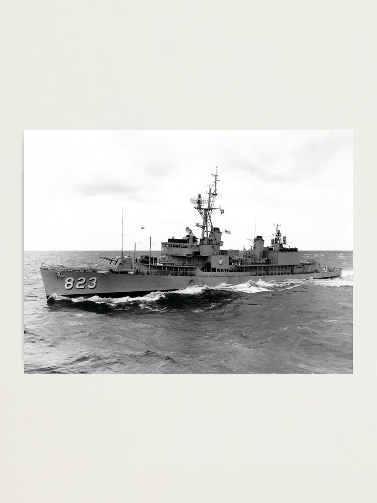Lámina fotográfica «USS SAMUEL B. ROBERTS (DD-823) TIENDA DEL BARCO» de ...