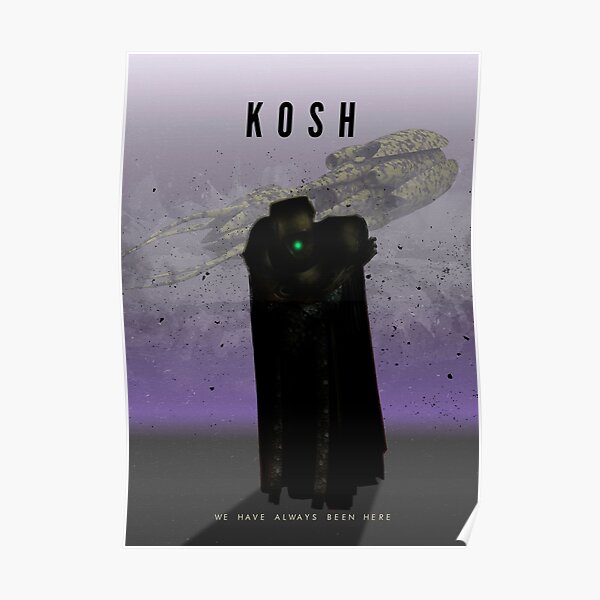 "Babylon 5 - Kosh" Poster for Sale by rykker | Redbubble