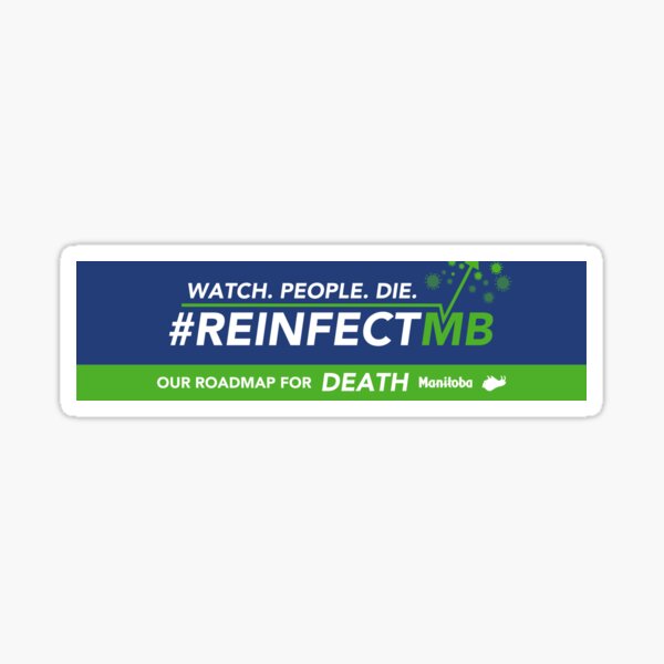 "Reinfect MB" Sticker by gordo5556 | Redbubble
