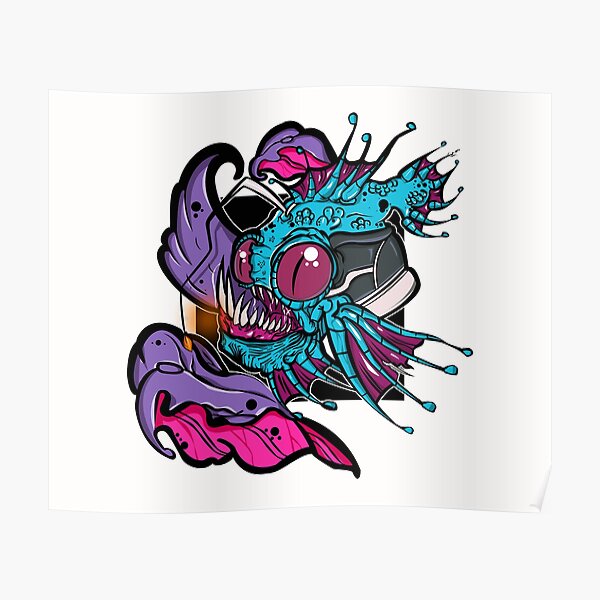 "Badfish meets VansFish" Poster for Sale by definedmerch | Redbubble