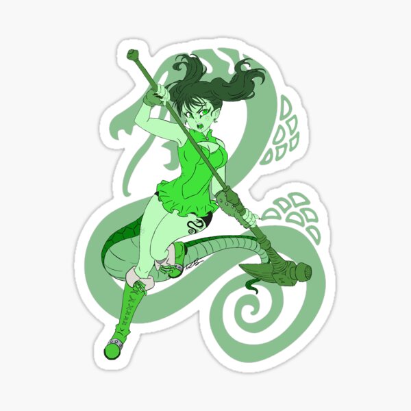 "Serpent sin Diane" Sticker by Ambird1049286 | Redbubble