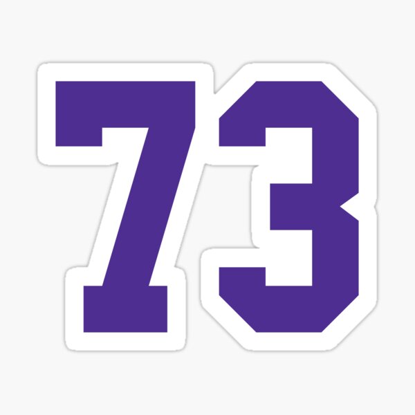 Number 73 Stickers | Redbubble