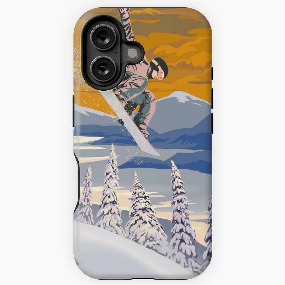 "Retro style Snowboard poster art" Poster for Sale by SFDesignstudio ...