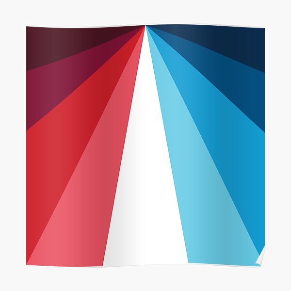 "Geometric Divine Mercy" Poster for Sale by johnnyisorena | Redbubble