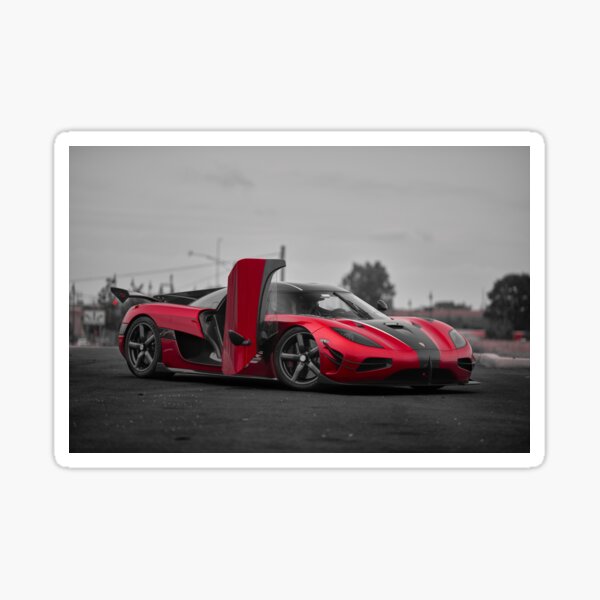 "koenigsegg agera rs" Sticker for Sale by Louisv13 | Redbubble