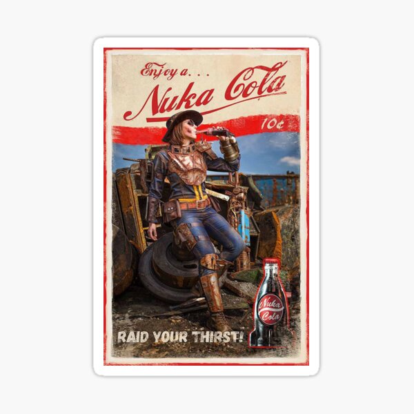 Nuka Cola Stickers | Redbubble