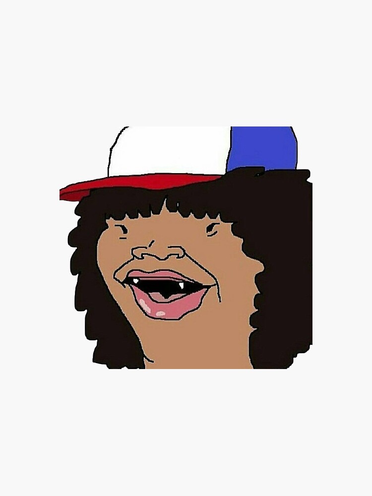 "Strange Things-Dustin Sticker" Sticker by ProJoJo | Redbubble