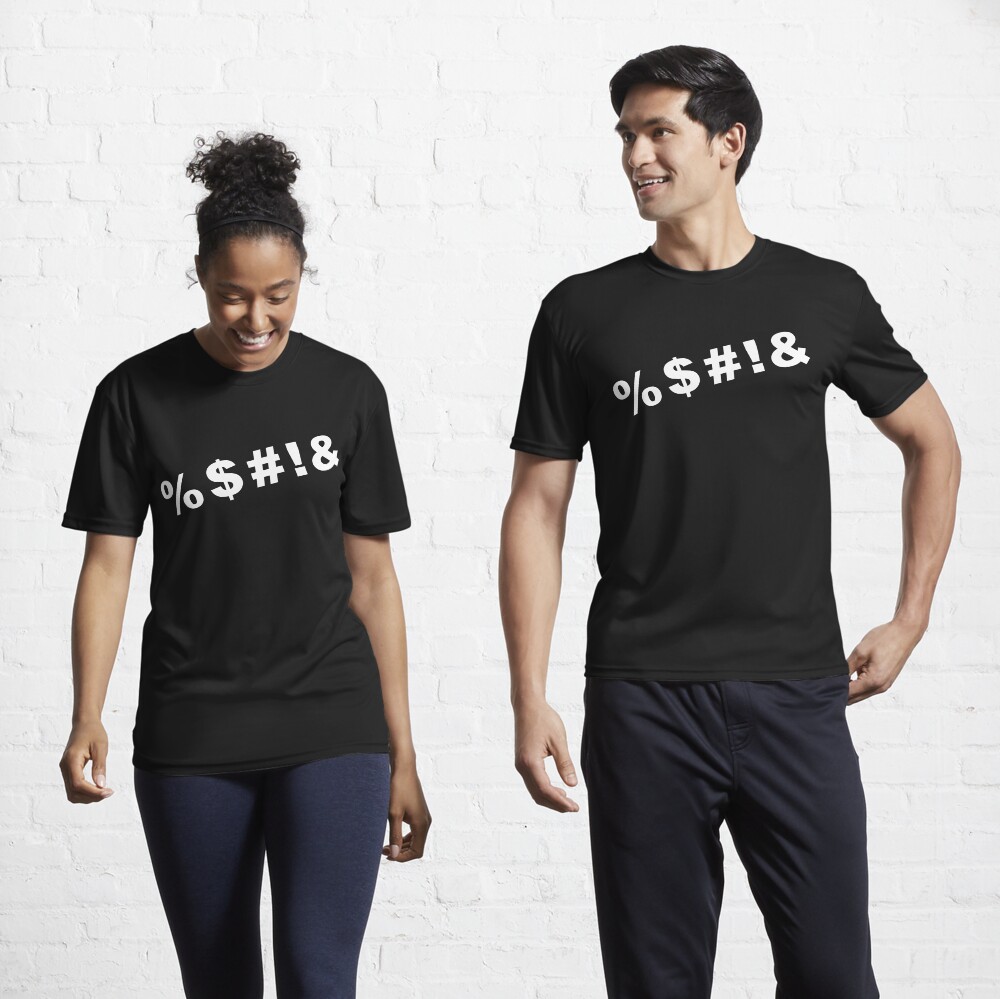 "Symbol Swearing, %$#!&, Censored Cussing, Bleep, Grawlix" Poster for ...