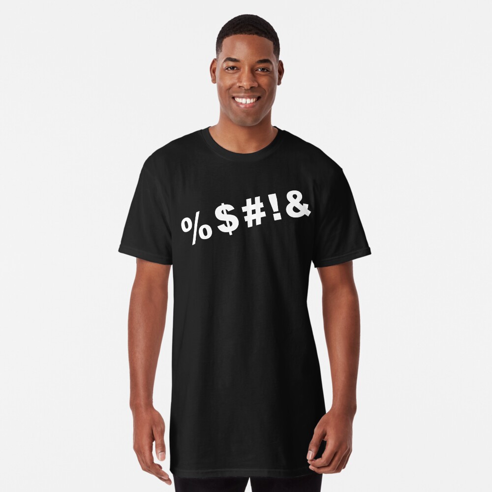 "Symbol Swearing, %$#!&, Censored Cussing, Bleep, Grawlix" Poster for ...