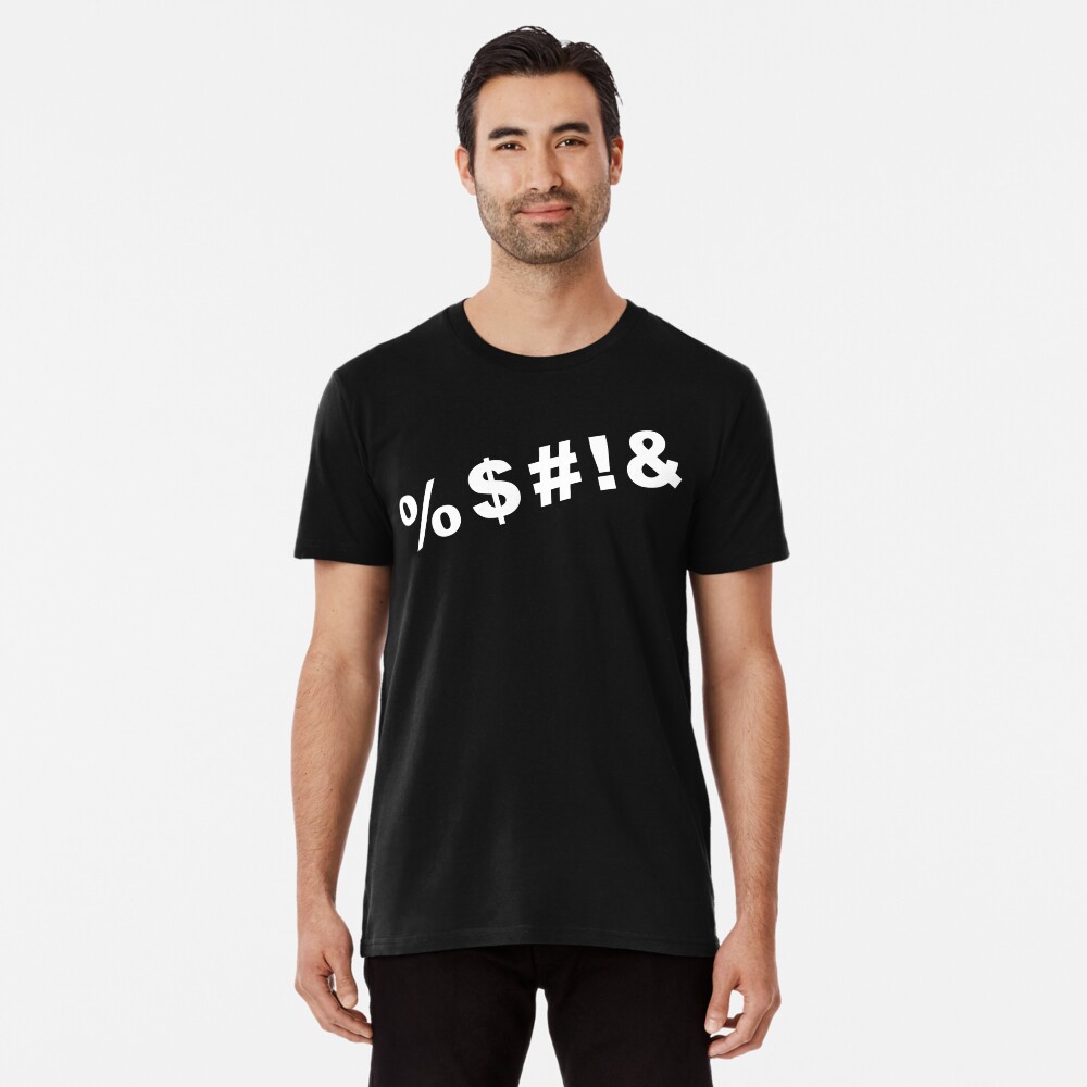 "Symbol Swearing, %$#!&, Censored Cussing, Bleep, Grawlix" Poster for ...