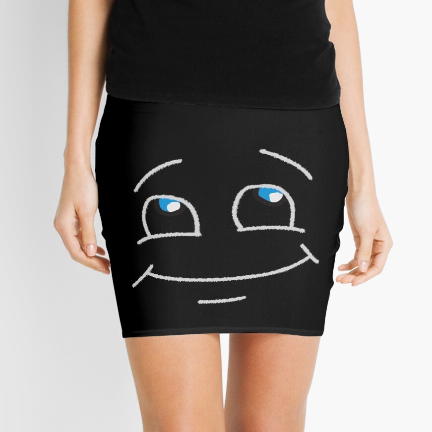 Smile Happy Face Mini Skirt By Ashiskayal Redbubble