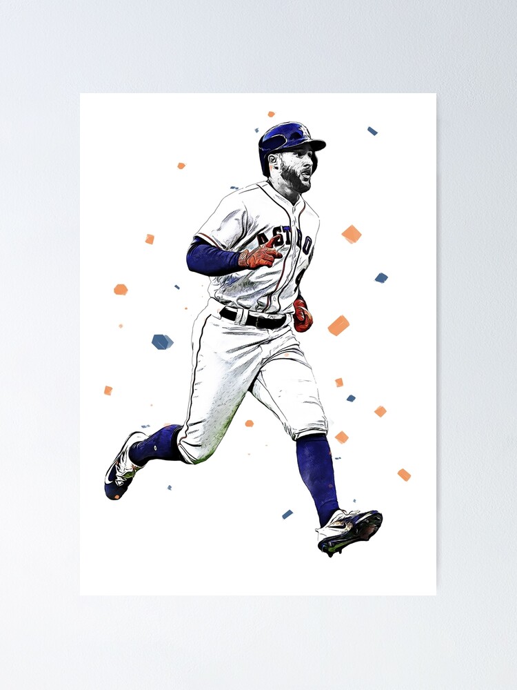 "George Springer" Poster for Sale by Yurdabak | Redbubble