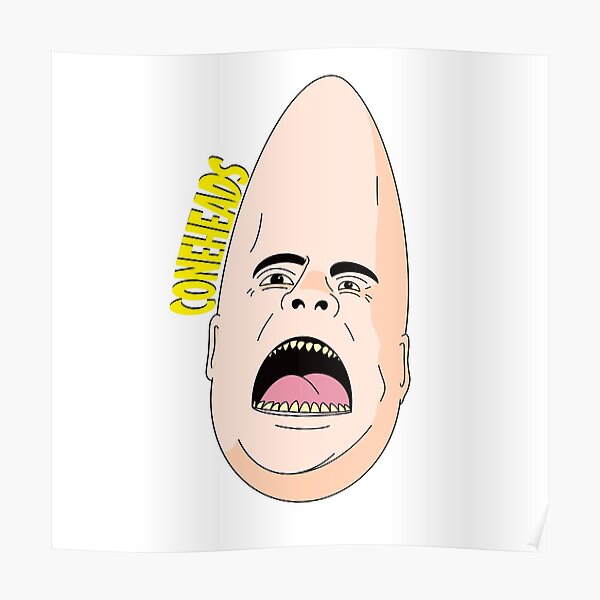 Coneheads Wall Art | Redbubble