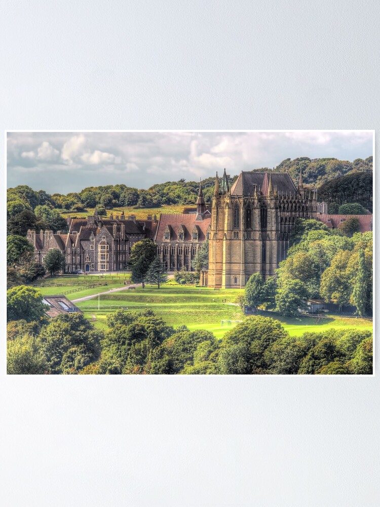 "Lancing College Chapel - Shoreham West Sussex - HDR" Poster by ...