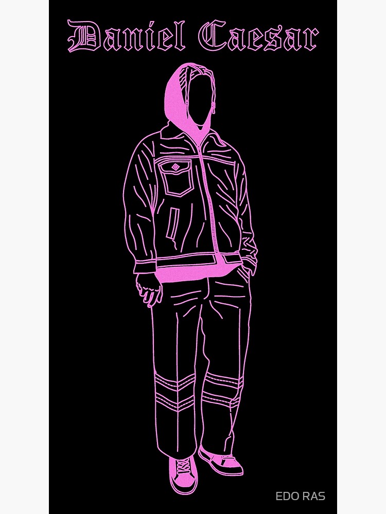 "Daniel Caesar" Poster for Sale by ROANVERWERFT | Redbubble