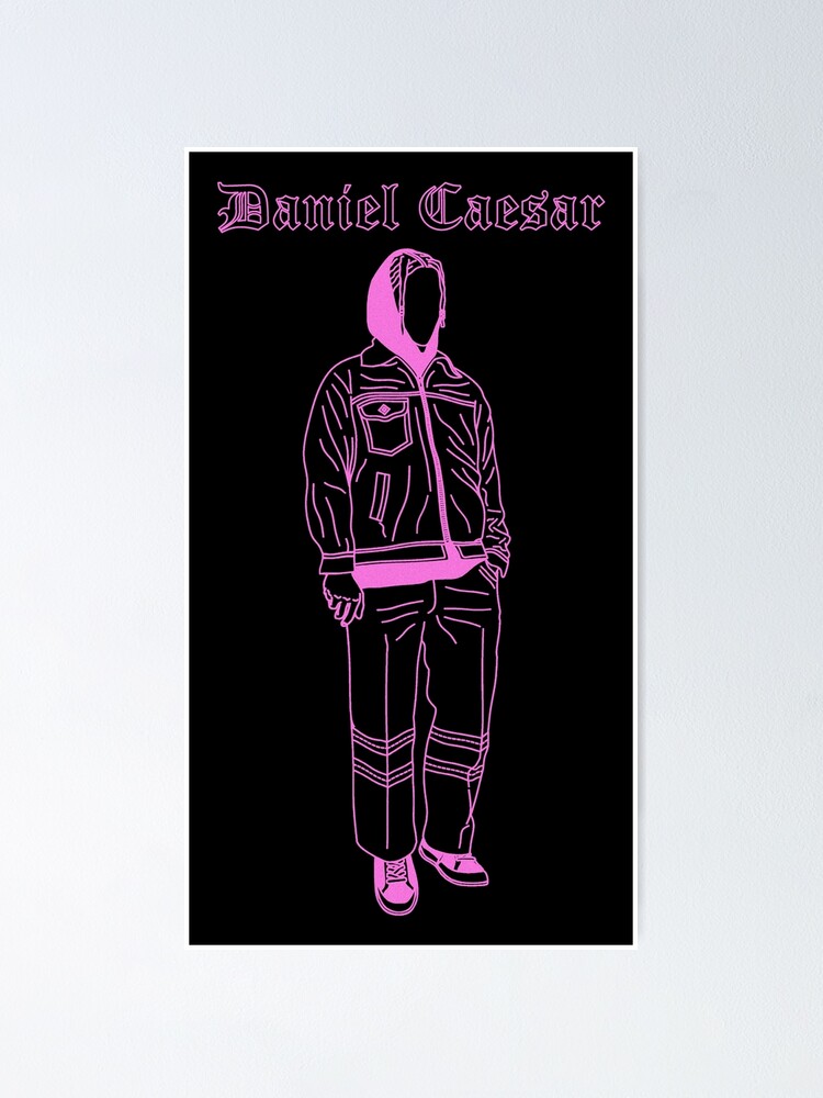 "Daniel Caesar" Poster for Sale by ROANVERWERFT | Redbubble