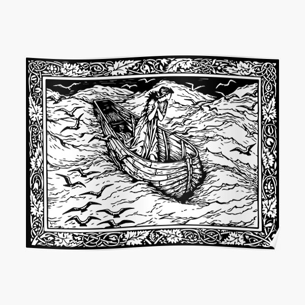 "Edward Burne-Jones Kelmscott Chaucer" Poster by ocd-dot | Redbubble