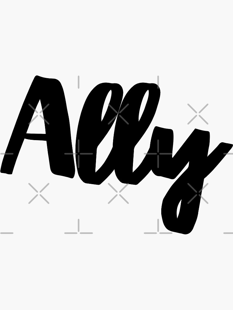 Pegatina «Pegatina ALLY - Nombres lindos para nombres de niña para ...