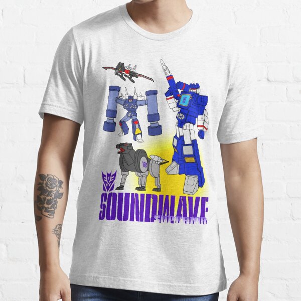 "Soundwave Superior" T-shirt for Sale by ragingnin77 | Redbubble ...