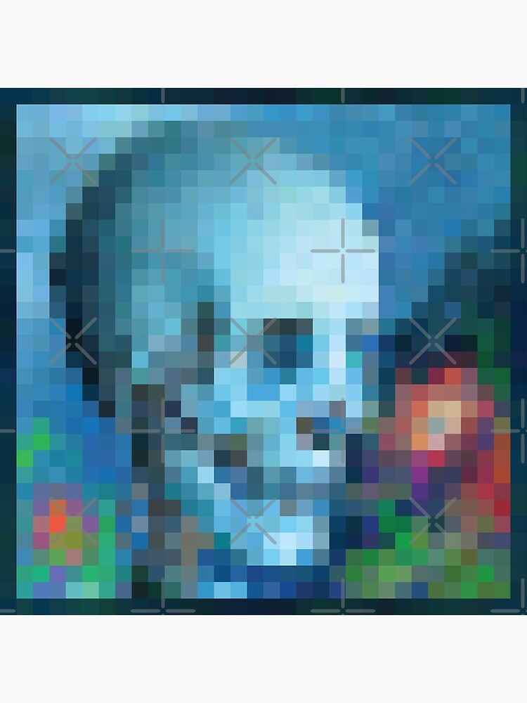 Minecraft Painting Moonlight Installation Premium Matte Vertical Poster ...