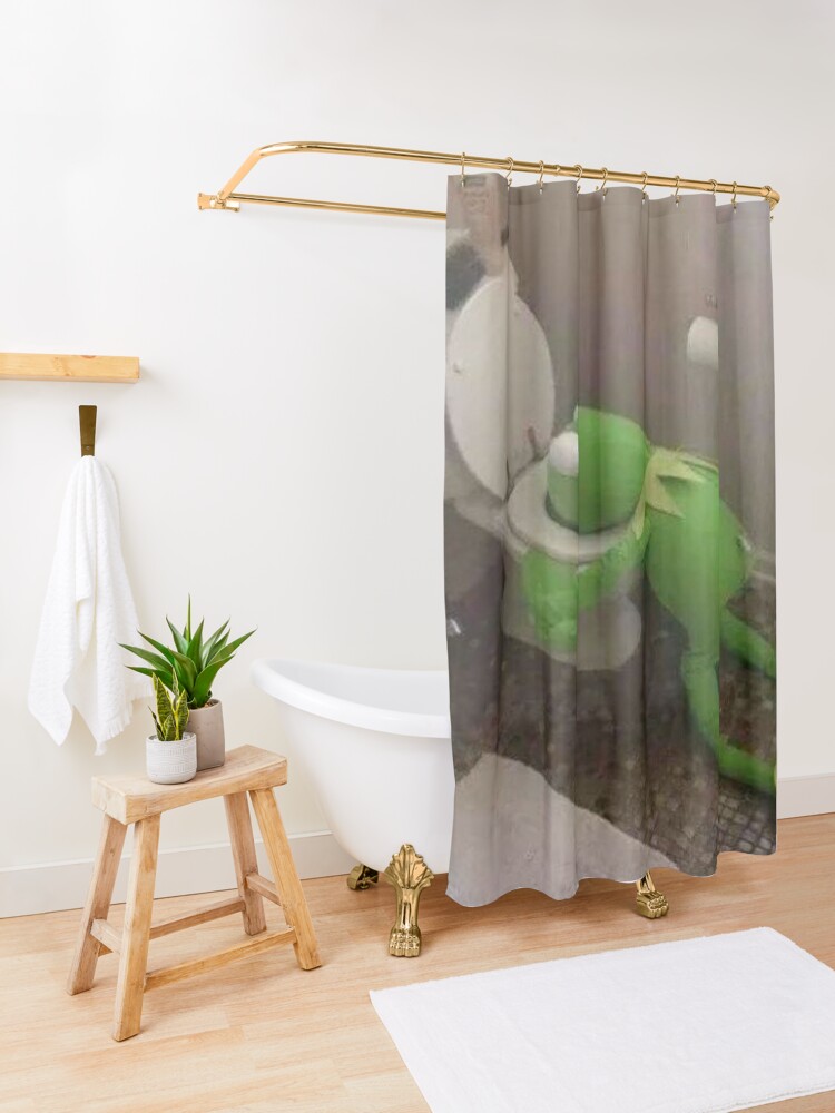 "Party Kermit" Shower Curtain for Sale by alisam19 | Redbubble