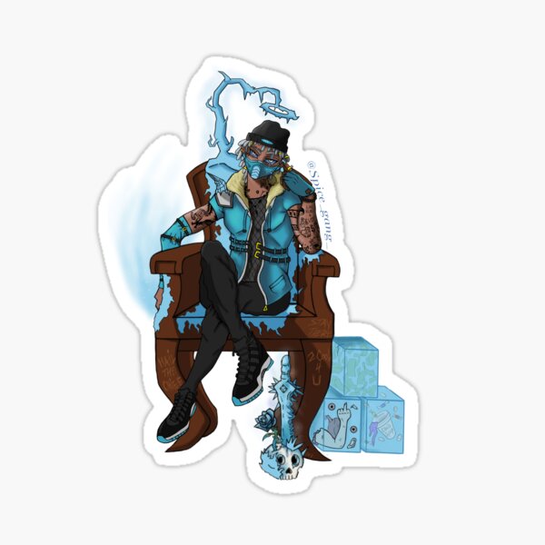 "Black Sub-Zero" Sticker for Sale by Tails415 | Redbubble