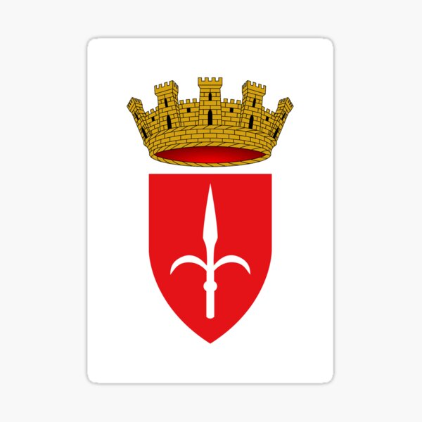 "015_1 - TRIESTE - COAT OF ARMS" Sticker by magnus51 | Redbubble