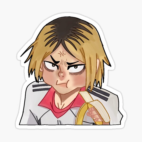 "Haikyuu Kenma" Sticker for Sale by bogartworks | Redbubble