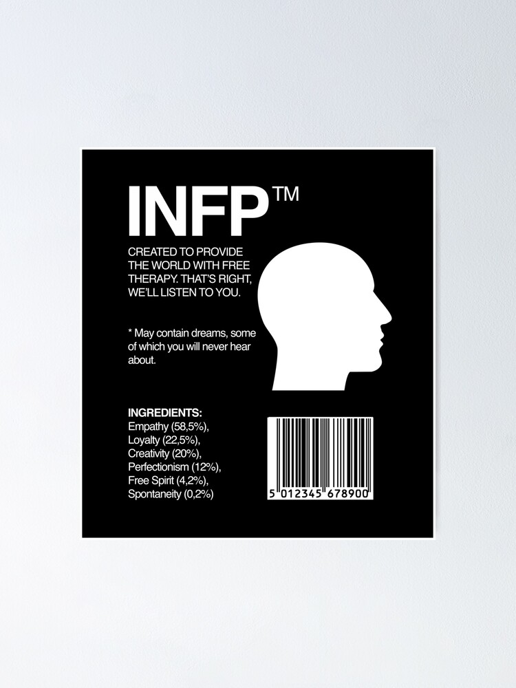 "INFP Package - MBTI INFP" Poster by isstgeschichte | Redbubble