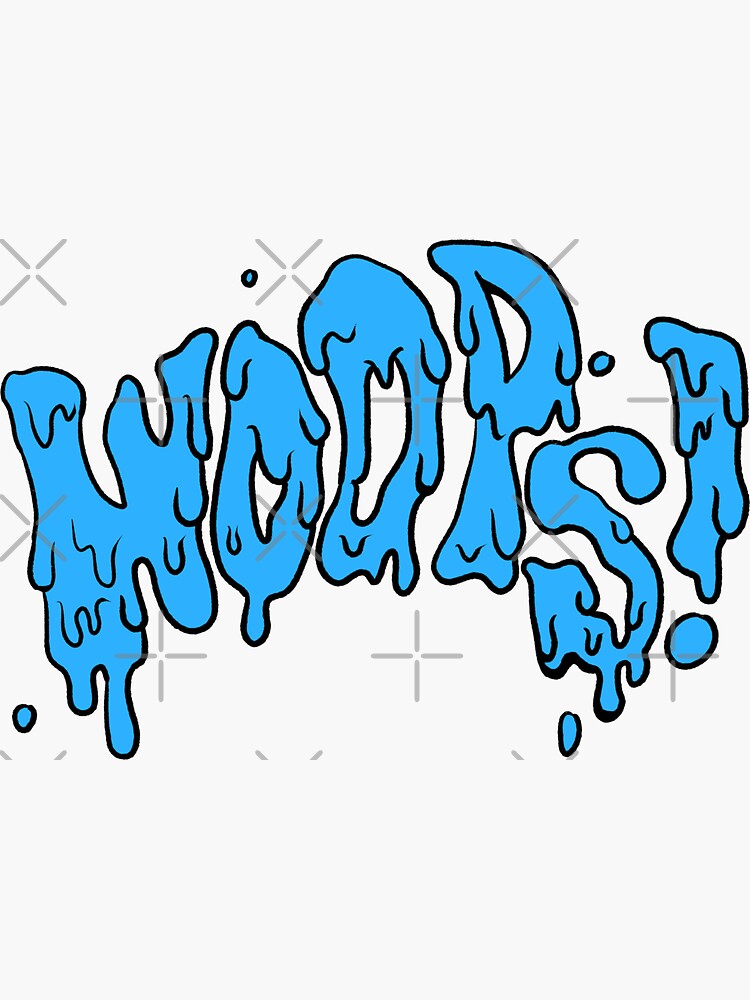 "WOODZ — Woops!" Sticker for Sale by since-dayone | Redbubble