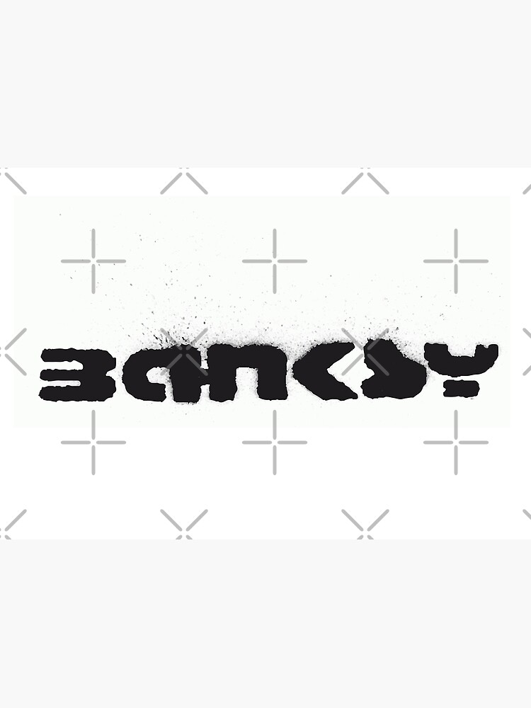 "Banksy Logo" Poster by WE-ARE-BANKSY | Redbubble