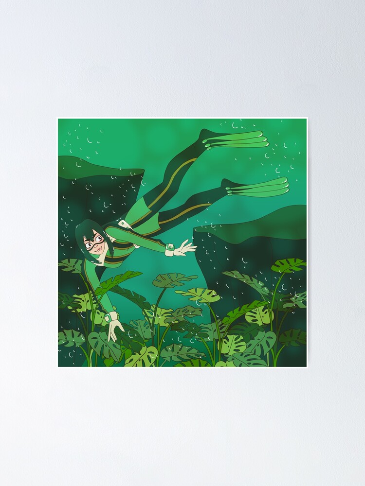 "Monstera froppy" Poster by Strawbellie | Redbubble