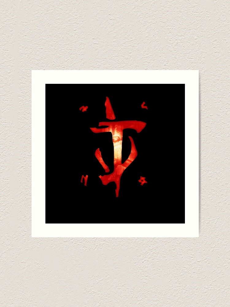 "DOOM Slayer symbol " Art Print by MrSchmeck6346 | Redbubble