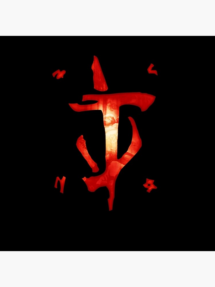 "DOOM Slayer symbol " Art Print by MrSchmeck6346 | Redbubble