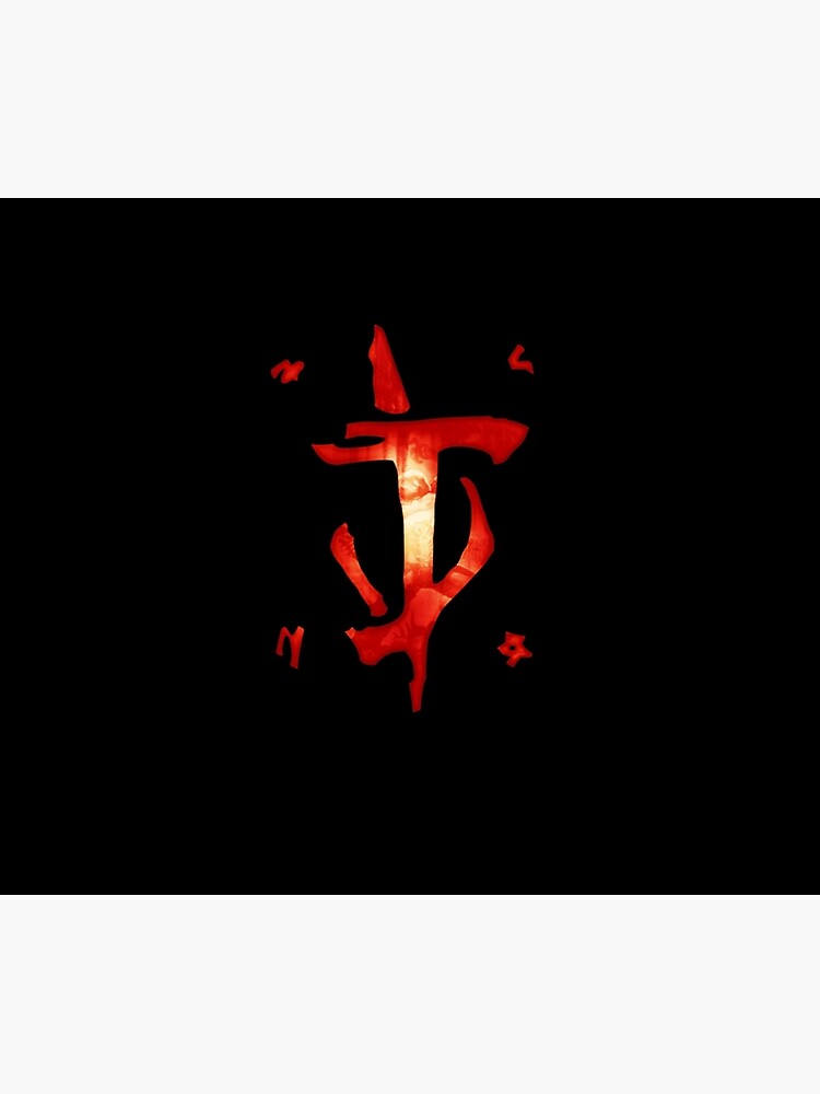 "DOOM Slayer symbol " Throw Blanket for Sale by MrSchmeck6346 | Redbubble