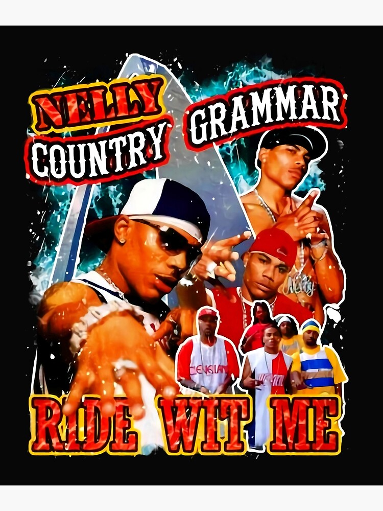 "Vintage Inspired Hip Hop Nelly 90s Rap" Poster for Sale by ...