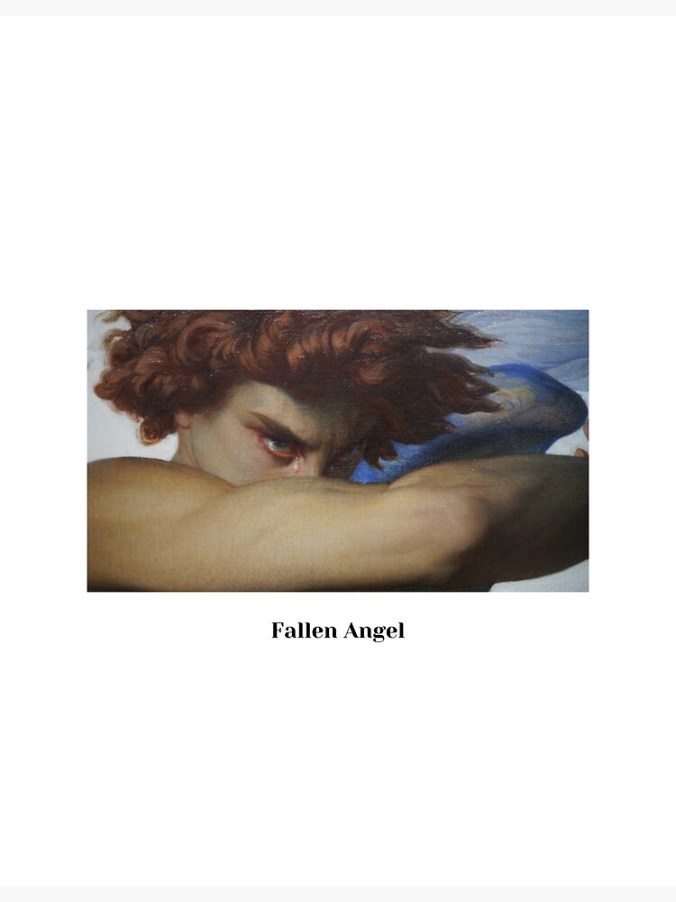 Lámina fotográfica «Ángel caído alexandre cabanel» de anators | Redbubble