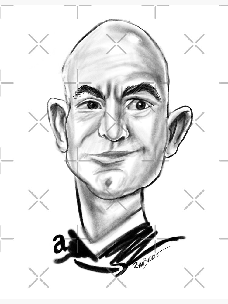 "Jeff Bezos Amazon Creator" Art Print for Sale by ryanbiddle | Redbubble