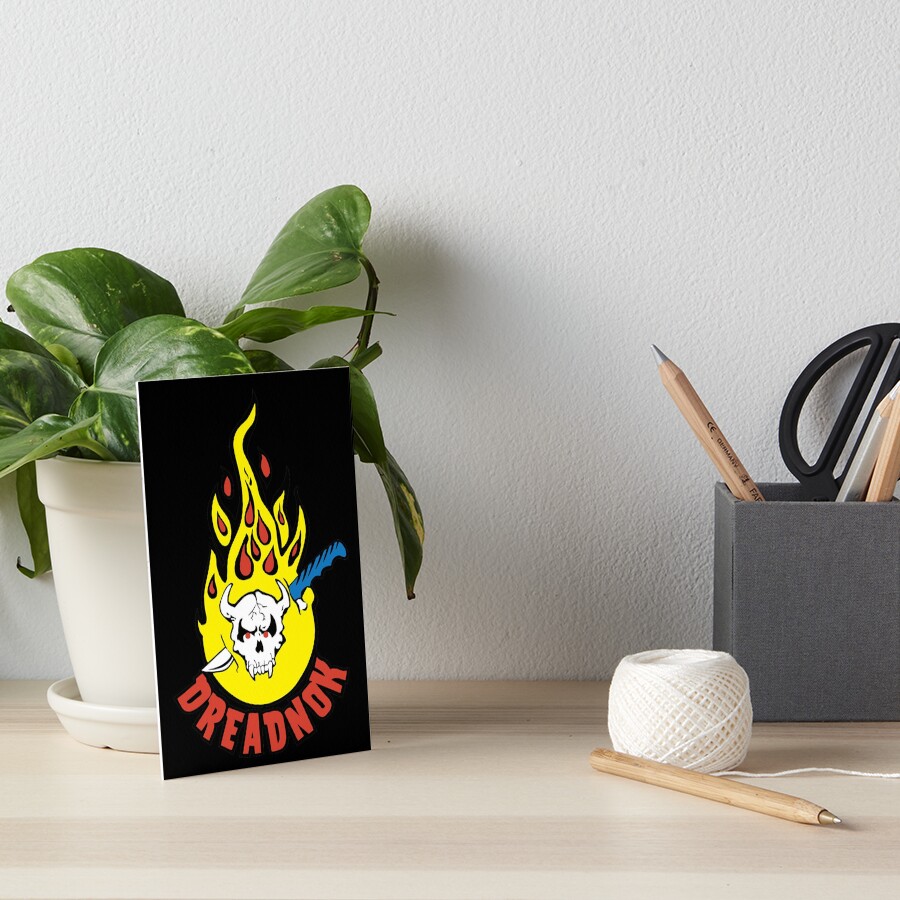 "Cobra Enemy Dreadnoks Tattoo Logo" Art Board Print by aliberalino ...